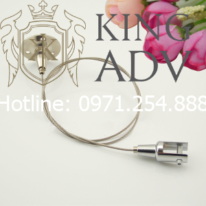 Dây cáp treo biển quảng cáo thả trần, treo tranh giá rẻ hàng sẵn
