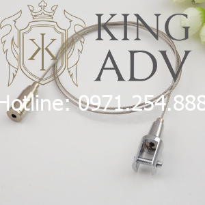 Dây cáp treo biển quảng cáo thả trần, treo tranh giá rẻ hàng sẵn